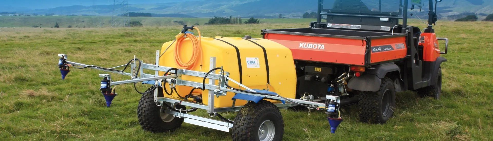 C-dax sprayers, spreaders and boxes | Kaitaia NZ – Kaitaia Motorcycles