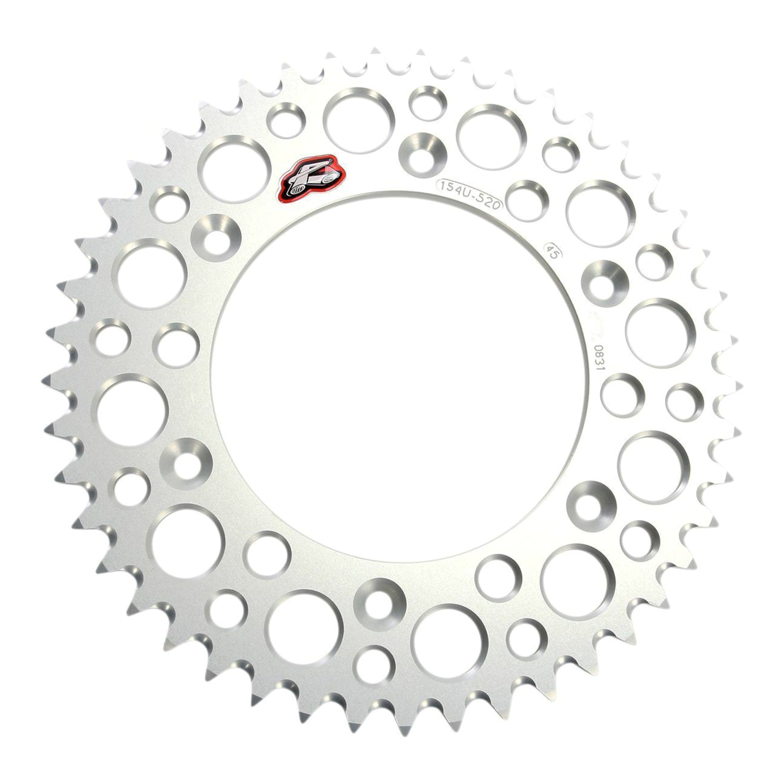 Renthal Sprocket Rear Silver 42T Alloy 7075 T6 Grooved – Kaitaia ...